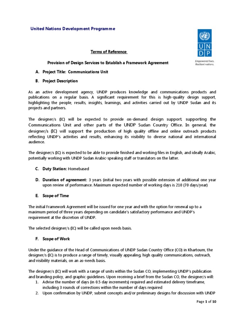 United Nations Development Programme | PDF | United Nations Development ...