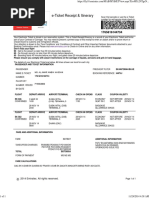 KLM e - Ticket - Receipt PDF | PDF | Airport | Fee