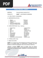 Ficha Tecnica de Termidel 48 | PDF