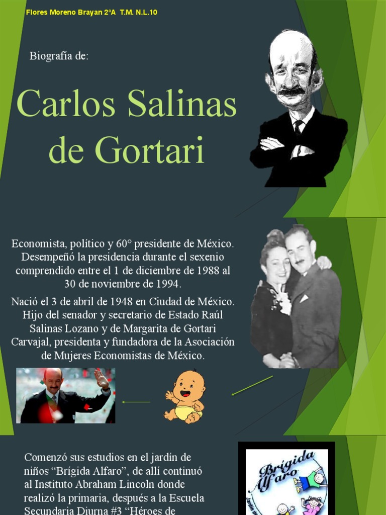 Carlos Salinas de Gortari | PDF | México | Partido Revolucionario ...