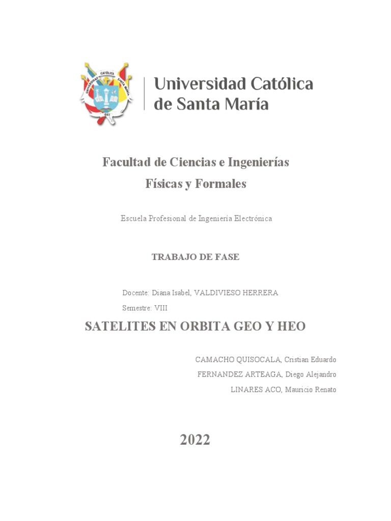 Diana - Rcom Sate | PDF | Satélite | Orbita