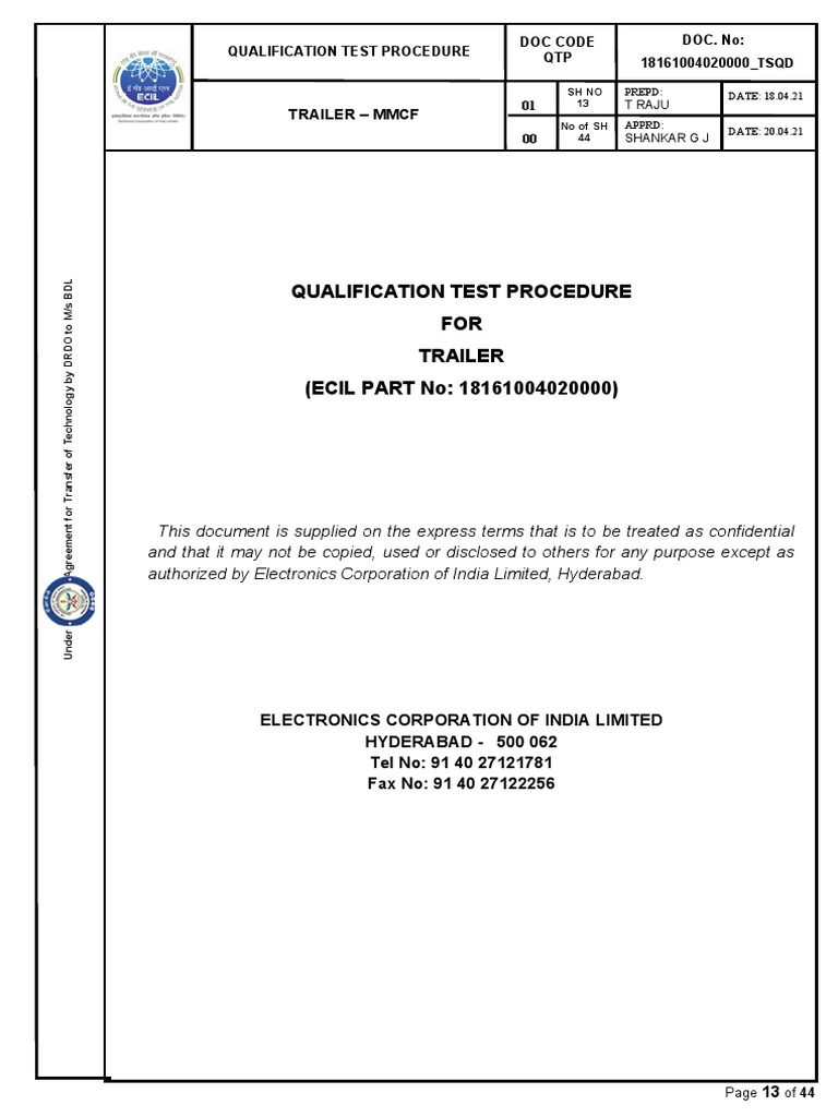 MMCF - QTP - Trailer (Page 13 To 23) | PDF | Welding | Construction