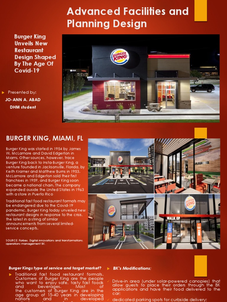 Service Operations of BK-FL - Report | PDF | Fast Food Restaurants ...