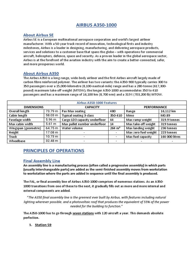 Airbus A350 | PDF | Airbus | Vehicles