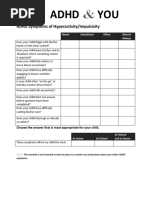 Wender Utah Rating Scale Short Version 1 | PDF | Attention Deficit ...