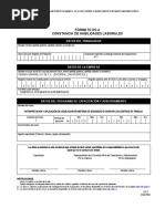 Formato DC 3 Microsoft Word | PDF