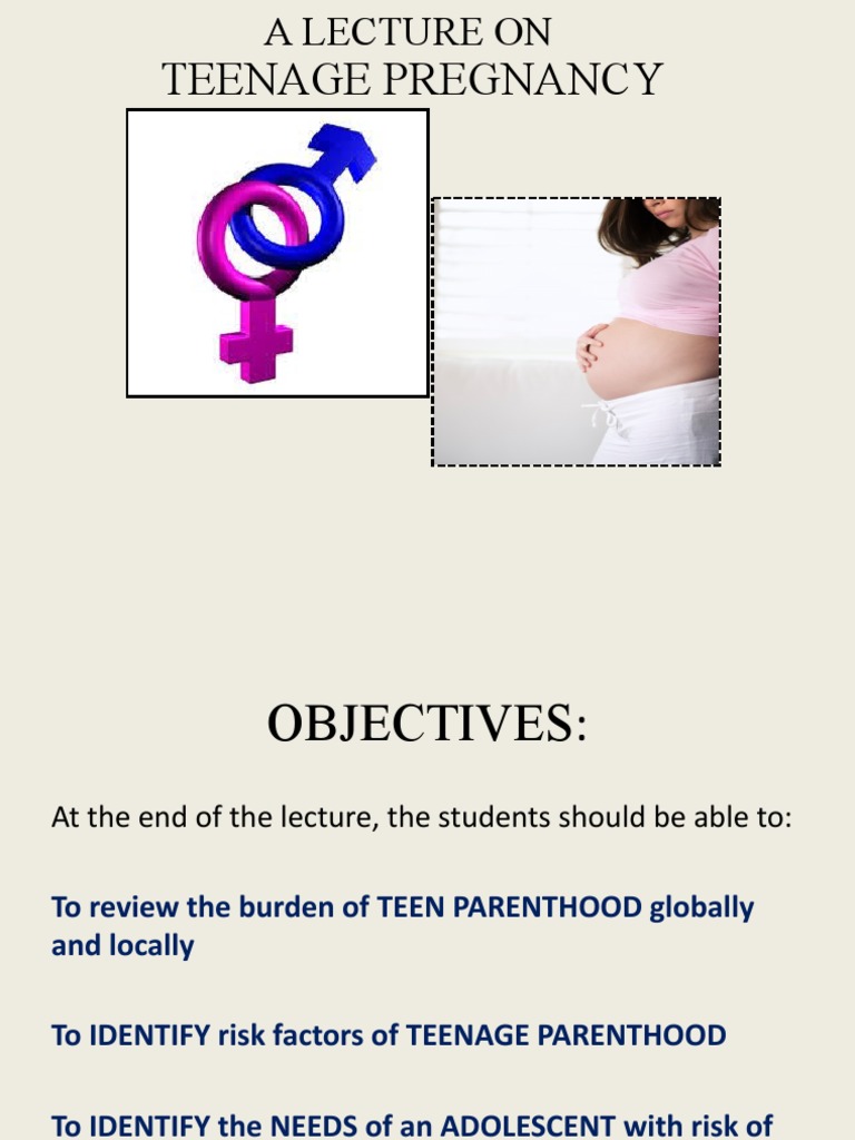 Teenage Pregnancy | PDF | Adolescence | Teenage Pregnancy