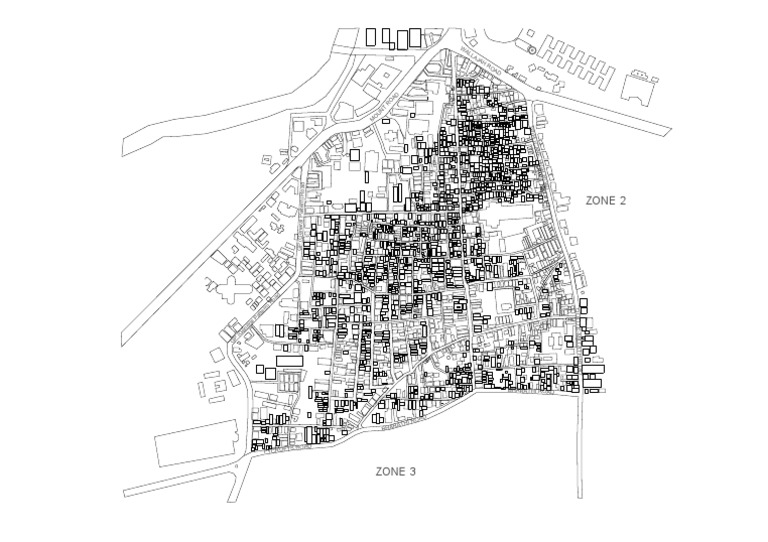 Builtup Unbuit Map | PDF