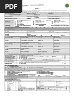 Case Investigation Form (CIF) - 2 Pages | PDF | Respiratory Diseases ...