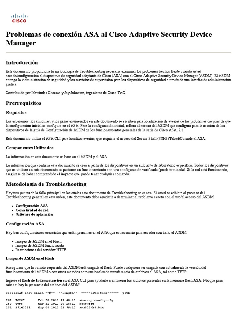 Configure Asdm 00 | PDF | Transport Layer Security | Protocolo de ...