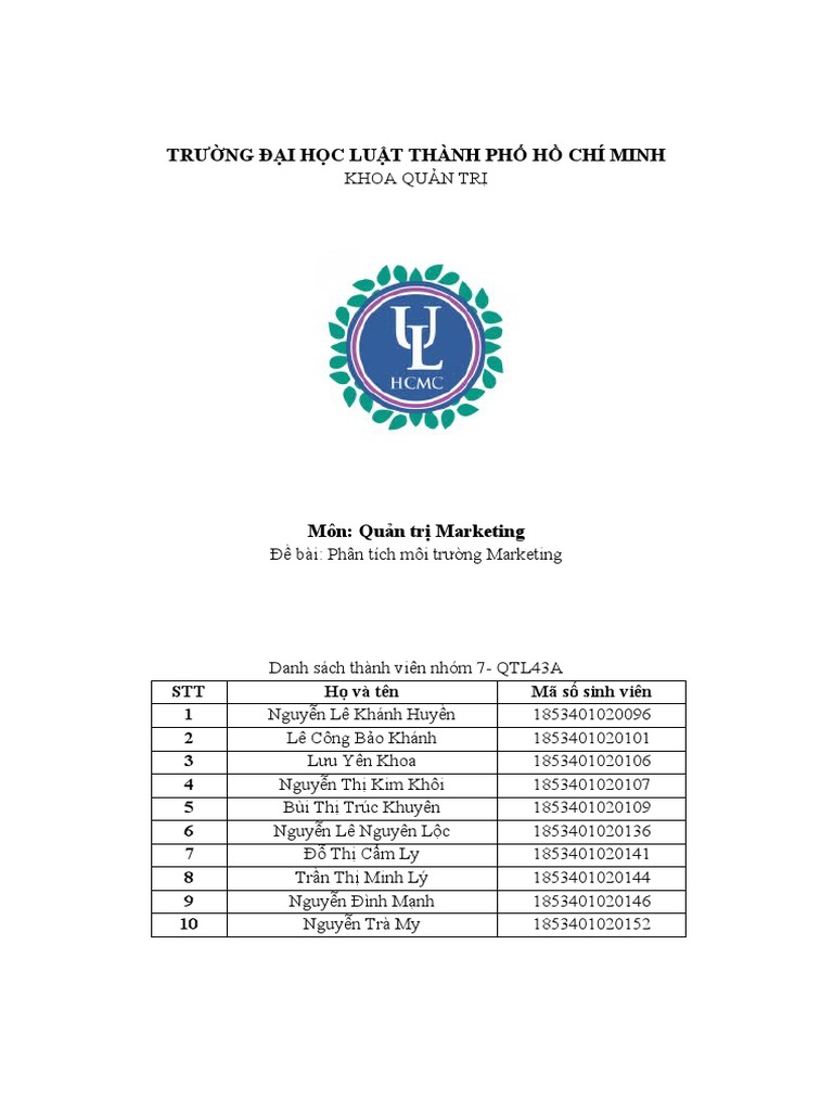 Phân Tích Môi Trư NG TH TrueMilk | PDF