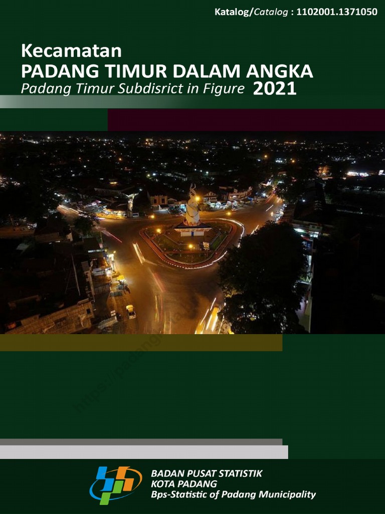 Kecamatan Padang Timur Dalam Angka 2021 | PDF
