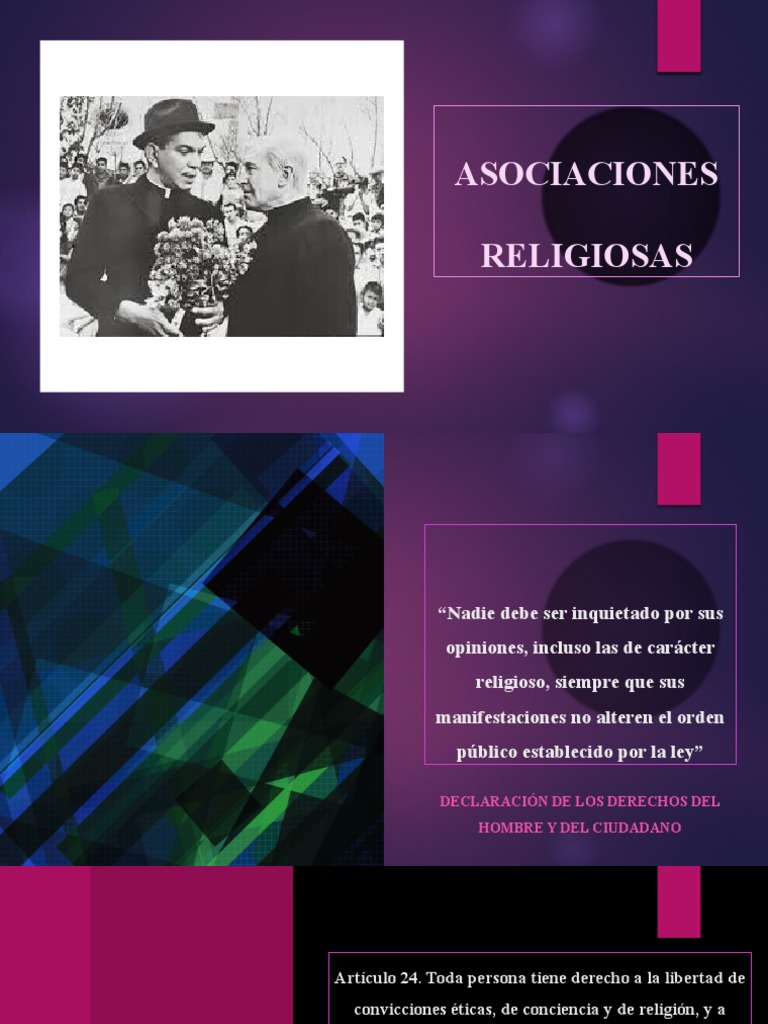 Asociaciones Religiosas | PDF | México | Estatuto