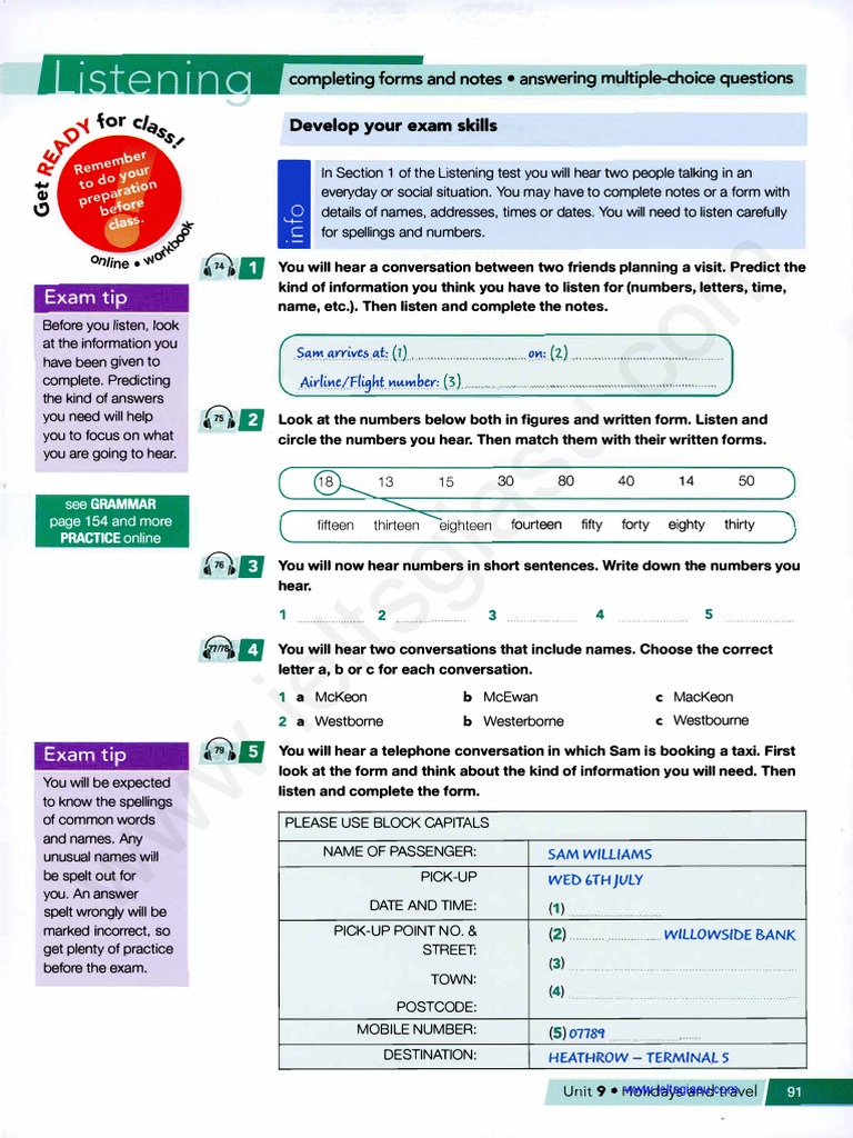 Collins Get Ready For IELTS Student's Book | PDF