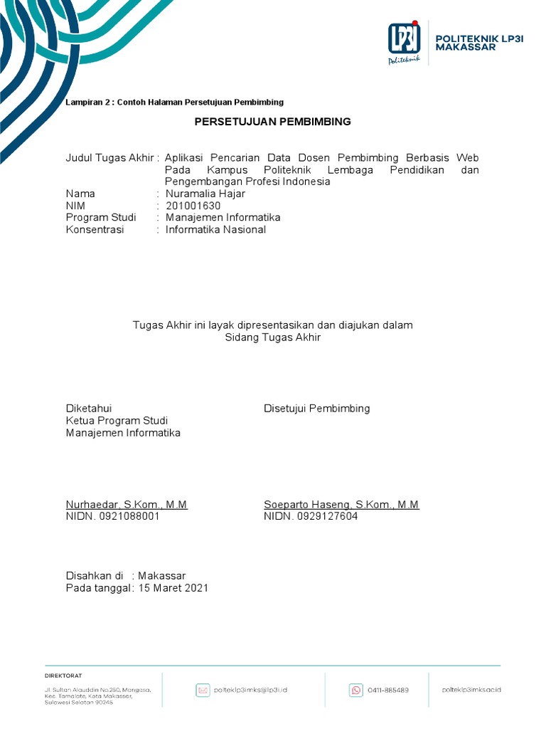 Kop Surat Direktorat | PDF
