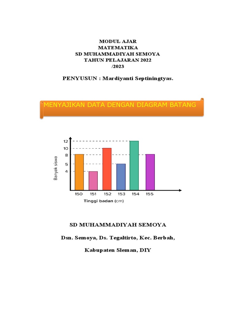 RPP Kurikulum Merdeka - PJBL - Diagram Batang | PDF