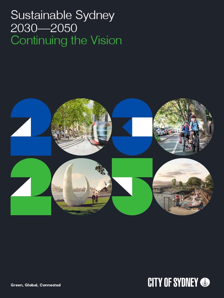 Sustainable Sydney 2030-2050 Continuing The Vision | PDF | City | Sydney