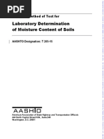 AASHTO T 265-93 (2008) Standard Method of Test For Laboratory ...