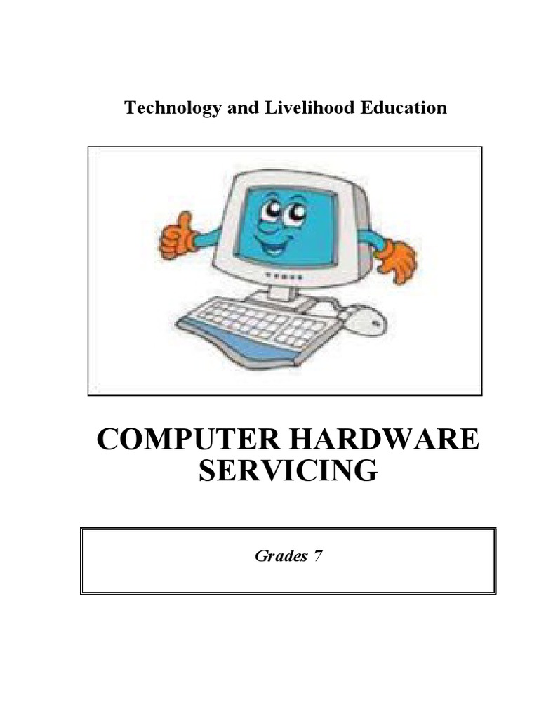 K To 12 Pc Hardware Servicing Learning Module Pdf Random Access Memory Computer Data Storage
