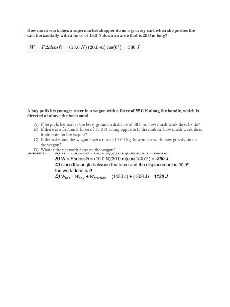 Module 4 Physics | PDF | Force | Potential Energy