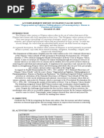 Narrative Report - Filipino Values MOnth 2024 | PDF