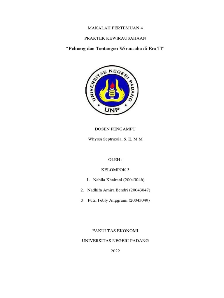 KLP 3-Makalah Pertemuan 4-KWU | PDF