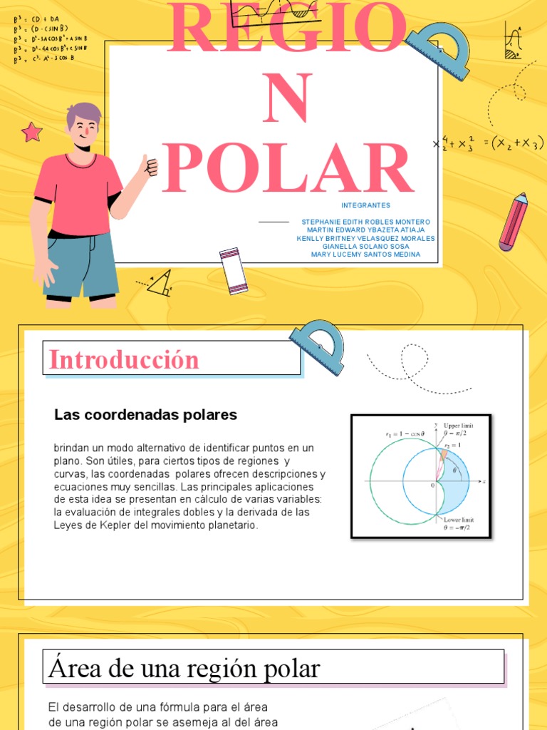 Área de Una Región Polar | PDF | Conceptos matemáticos | Geometría