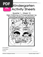 Bilang Anim Worksheets | PDF