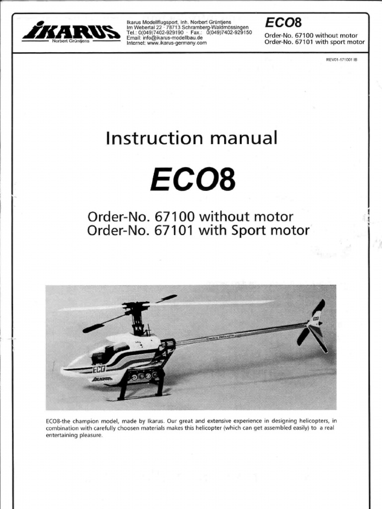 Helicopter Manual Full | PDF