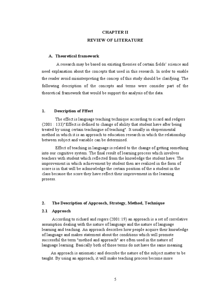 Theoretical Foundations of Achievement, Approaches, Strategies, Methods, and Techniques in ...