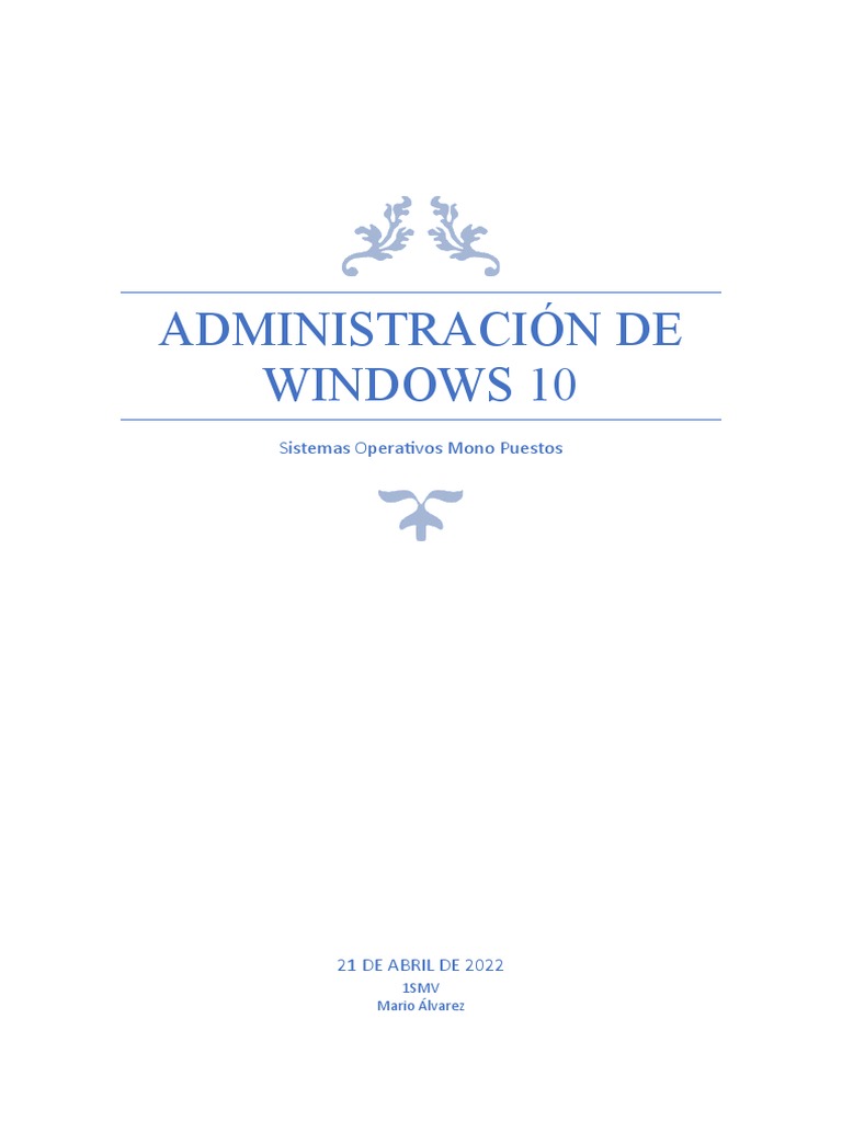 Administración de Windows 10: Guía para sacar el máximo provecho de tu ...