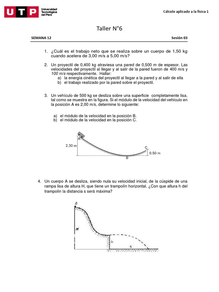 S12.s3 - Taller N°6 | PDF