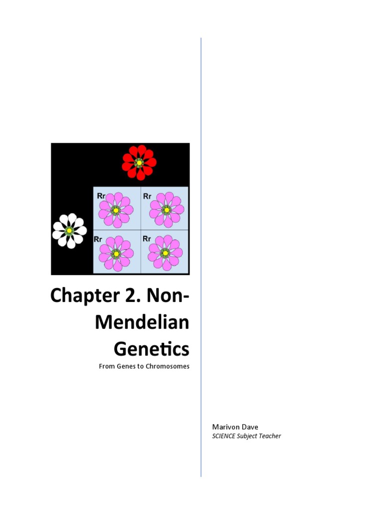 Non-Mendelian Patterns of Inheritance: Exploring Incomplete Dominance, Codominance, and Sex ...