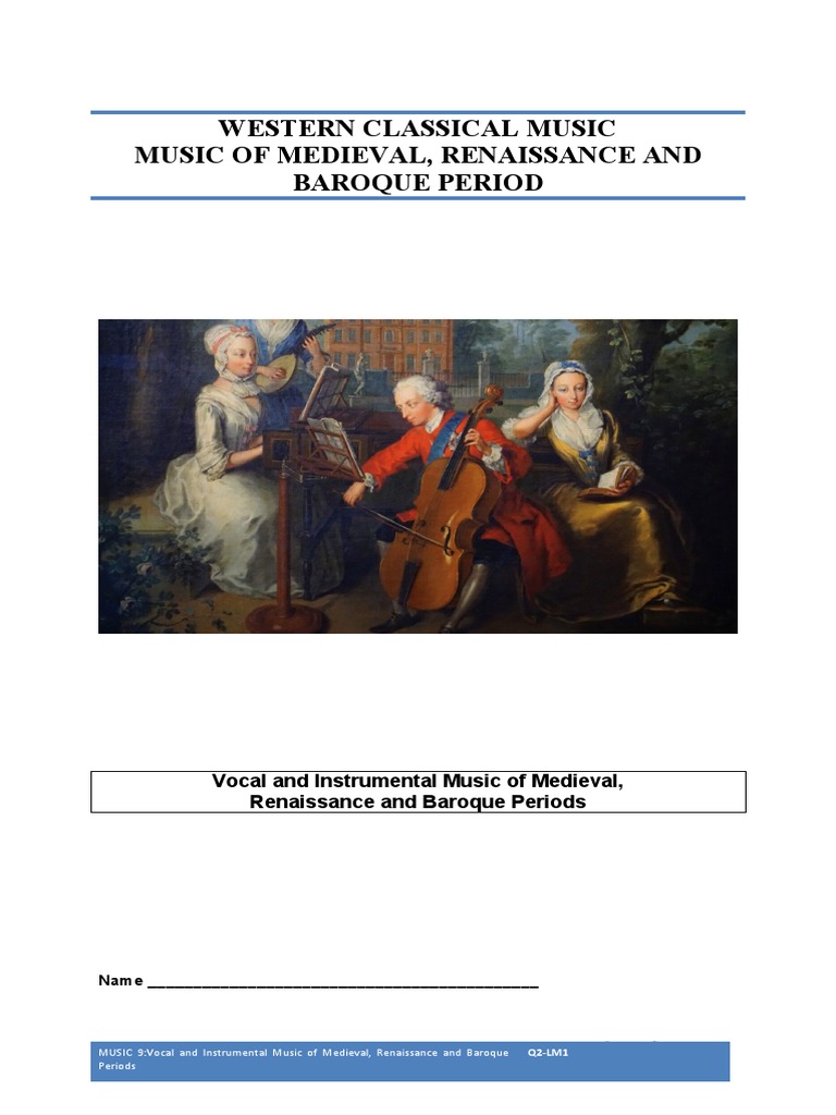 Music Era | PDF | Baroque Music | Musical Compositions