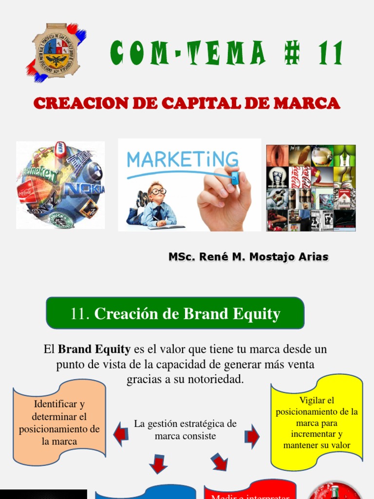 IC. TEMA # 11 Creacion de Capital de Marca - Brand Equity 2020 | PDF ...