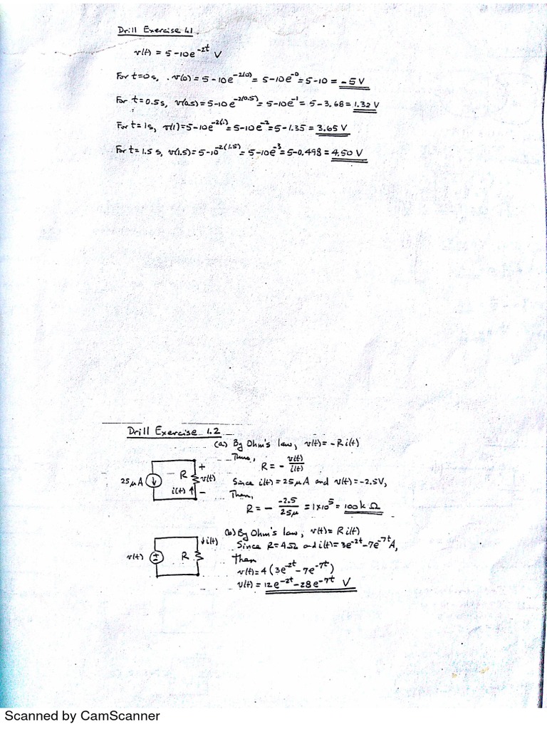 Solutions To Foundations of Electrical Engineering by Bobrow and Gupta ...
