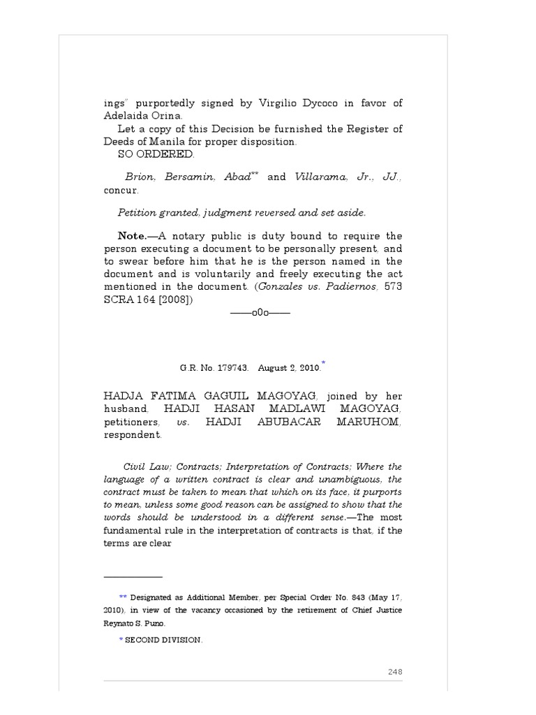 8 Hadja Fatima Magoya vs. Hadji Abubacar Maruhom | PDF | Mortgage Law | Complaint
