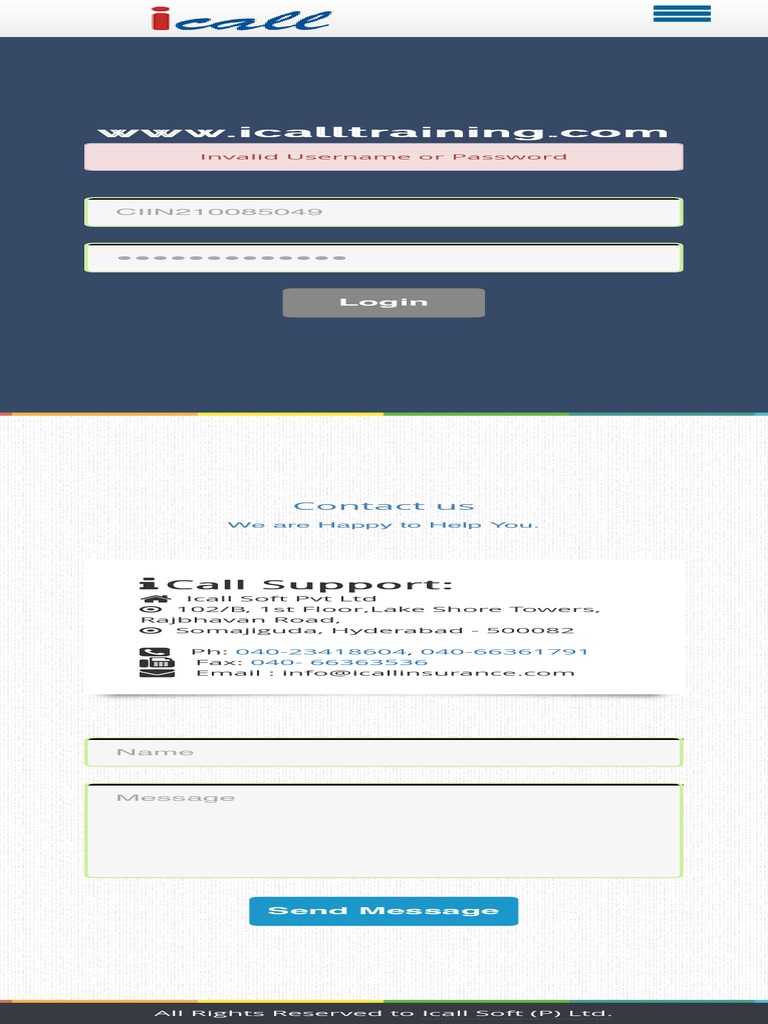Welcome To Icall Insurance | PDF