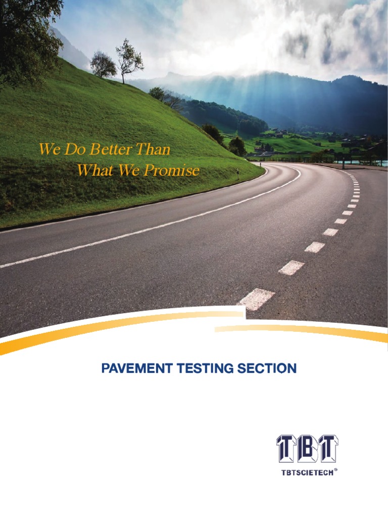 2022 TBT Latest Catalog For Pavement Testing | PDF | Technology ...