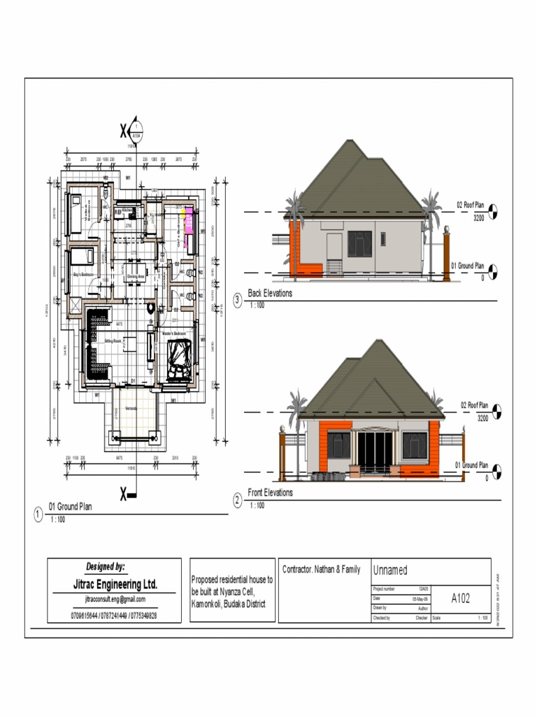 Ali House Plan - Sheet - A102 - Unnamed | PDF | Housing | Queensland Heritage Register