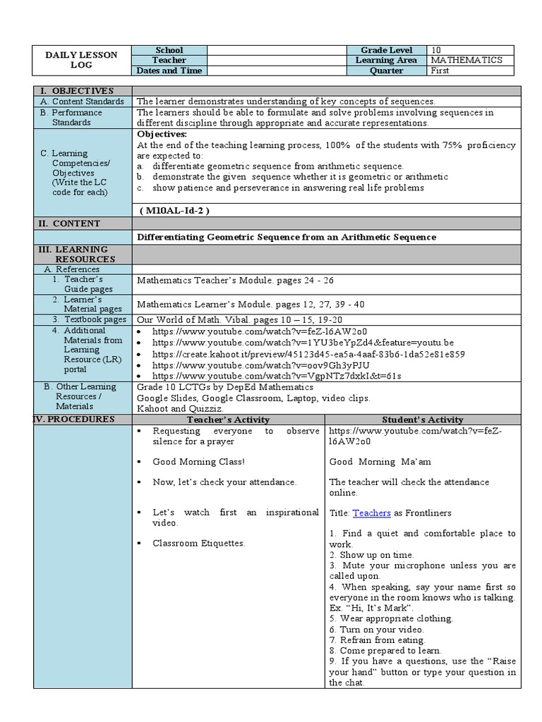 DLP3 | PDF | Teachers | Learning