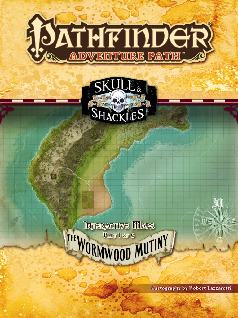 Skull - Shackles - 01 - The Wormwood Mutiny - Interactive Maps | PDF