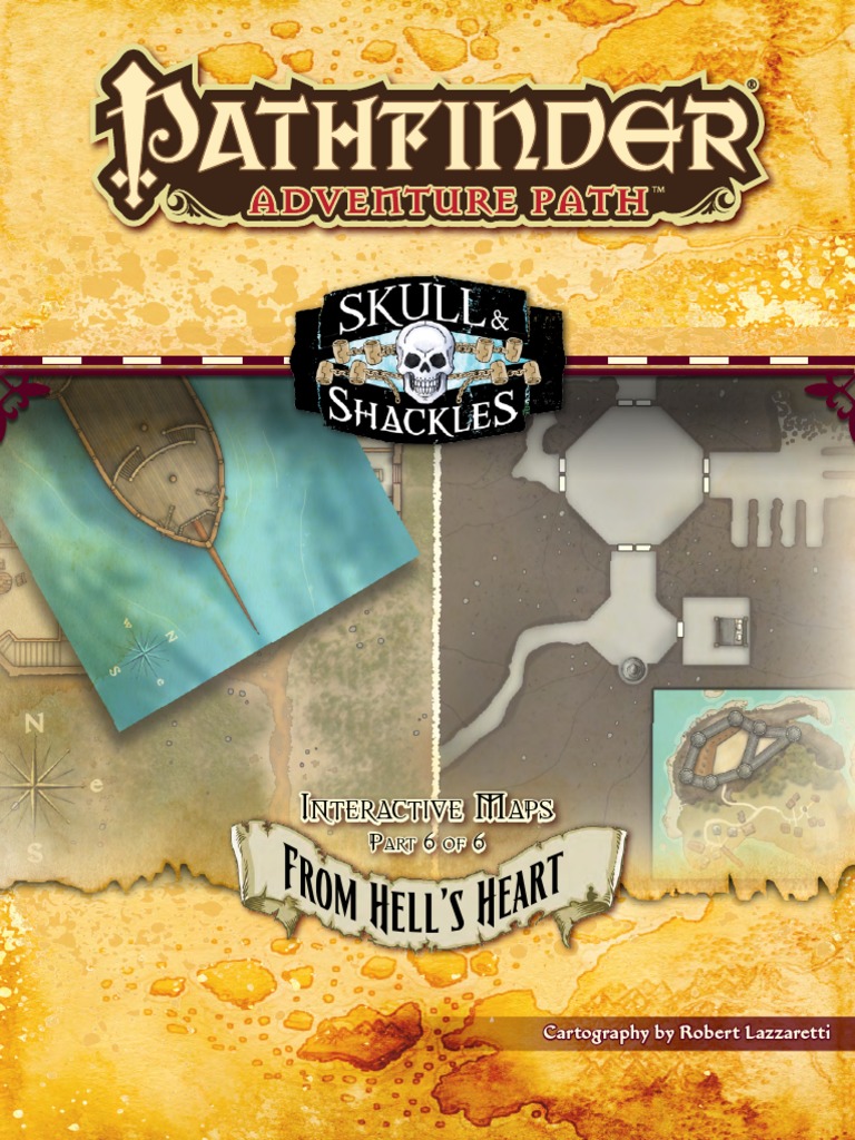 Skull - Shackles - 06 - From Hell - S Heart - Interactive Maps | PDF ...
