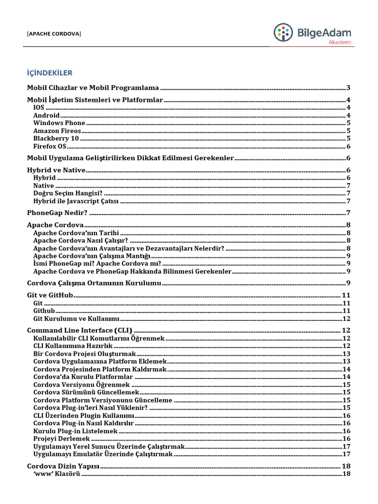 Apache Cordova | PDF