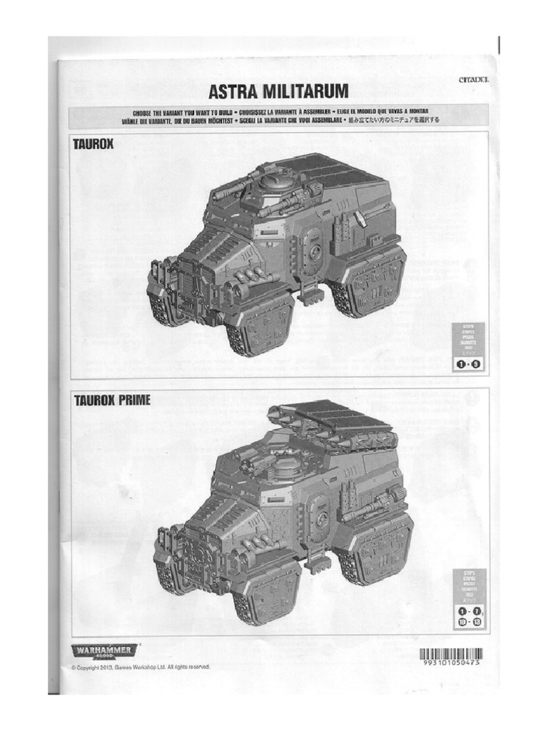 Taurox Taurox Prime | PDF