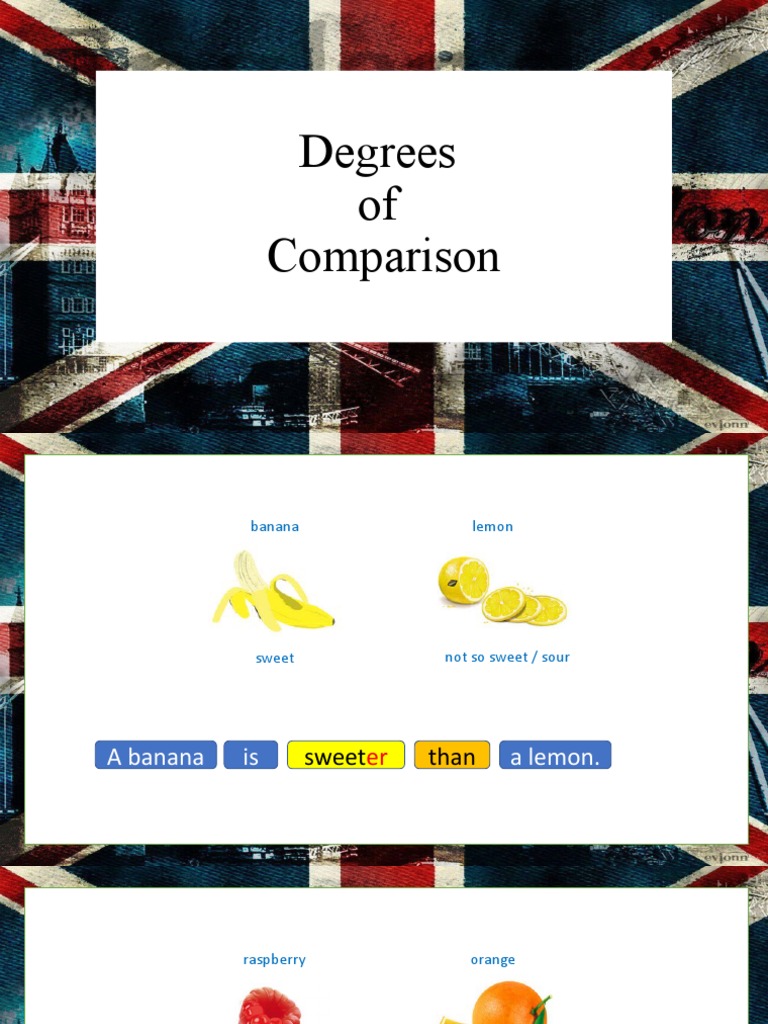 Degrees of Comparison Grammar Guides 124488 | PDF