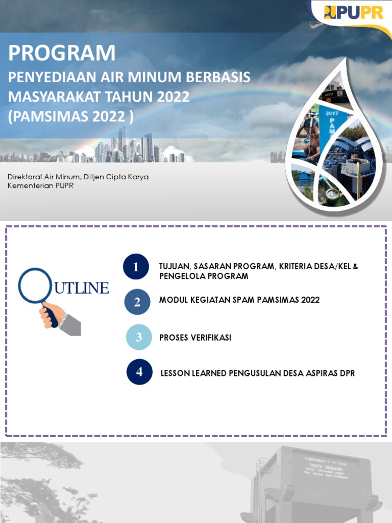 Paparan - IBM - PAMSIMAS TA 2022 | PDF