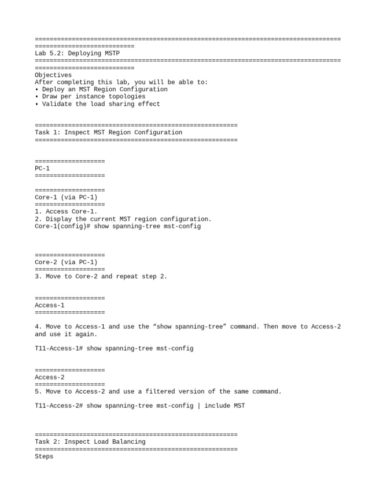 Aruba Lab-5-2 | PDF | Internet Architecture | Software Development