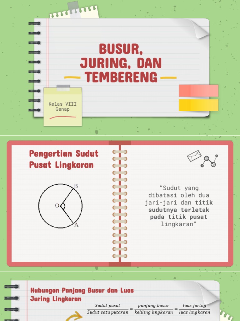 Busur, Juring, Dan Tembereng | PDF