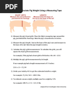 External Anatomy of a Pig | PDF | Thorax | Shoulder